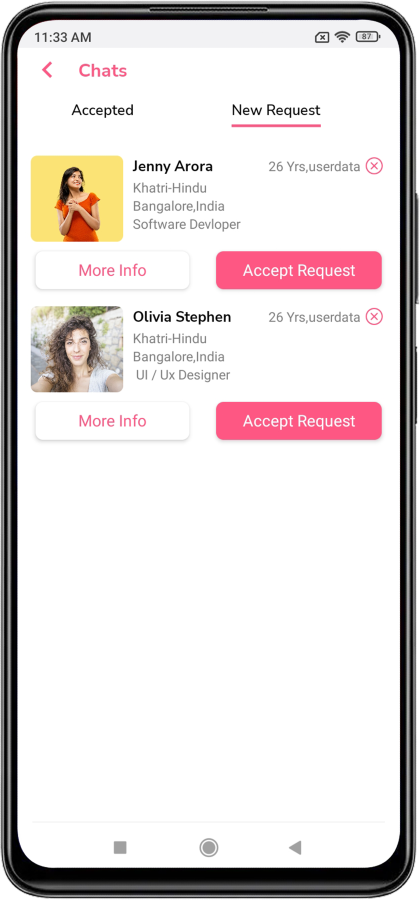 Matrimonial - Wedding App | Match Maker | Search Partner React Native iOS/Android App Template ...